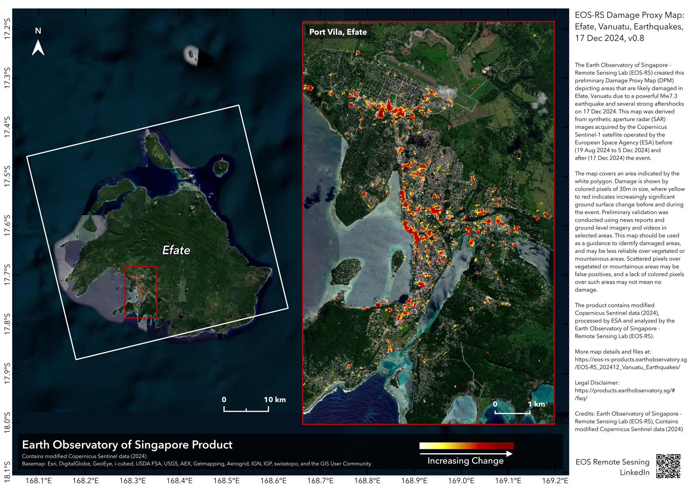 Earthquake in Vanuatu on 17 December, 2024