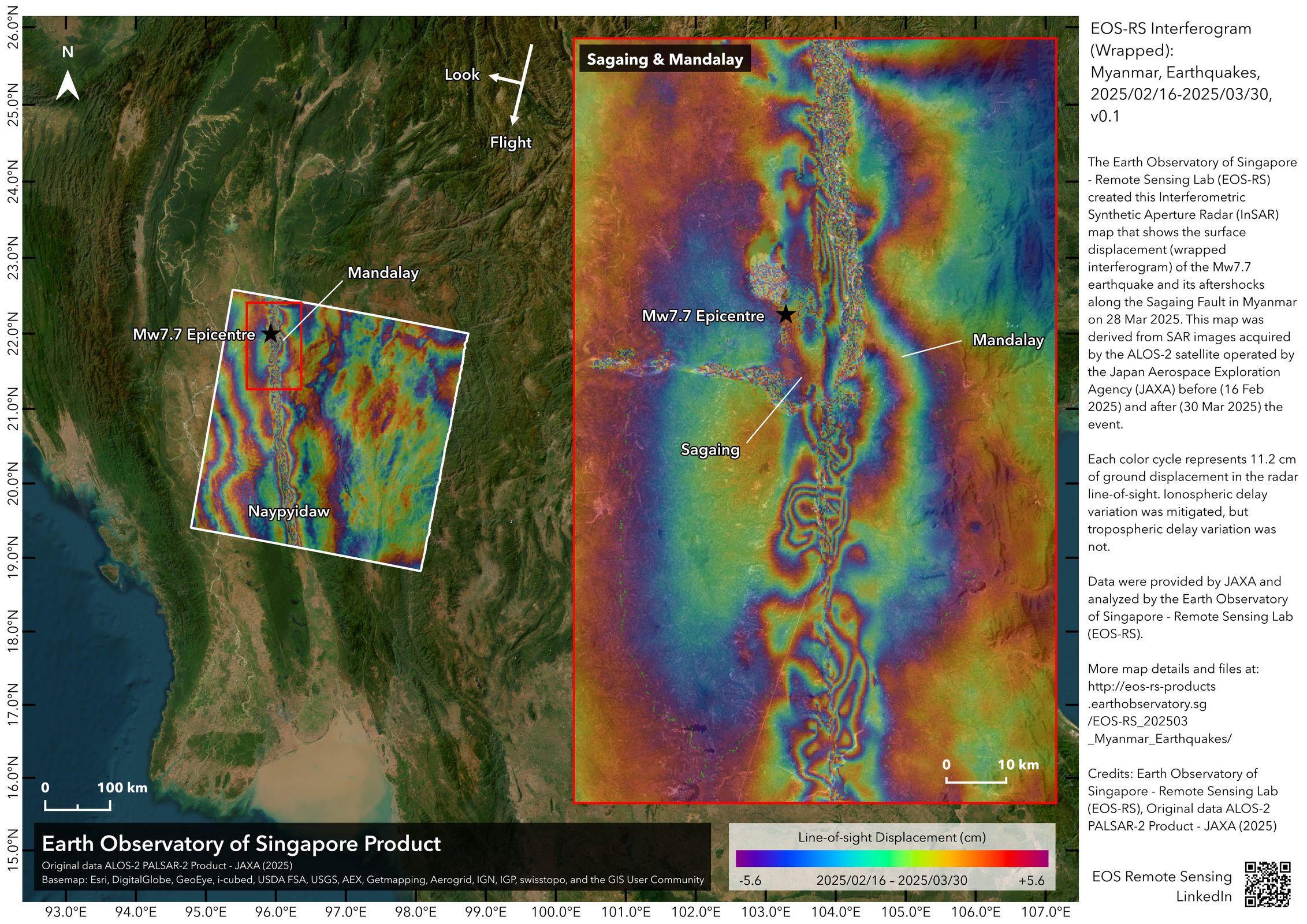 Earthquake in Mandalay, Myanmar on 28 March, 2025